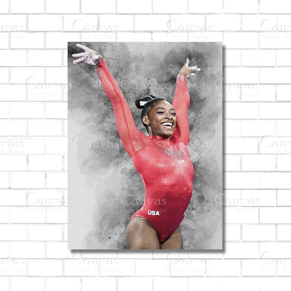 Simone Biles - Etsy