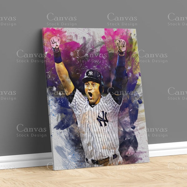 Derek Jeter Poster - Etsy