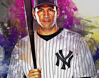 Alex Rodriguez Art - Etsy