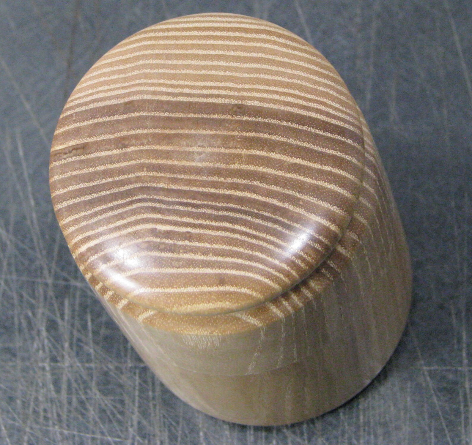 Turned Wood Box of White Ash - Etsy