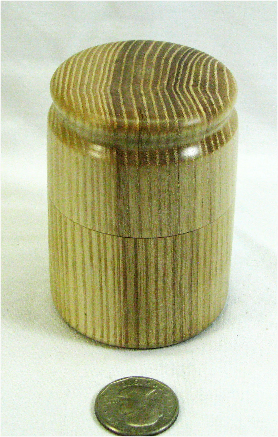 Turned Wood Box of White Ash - Etsy