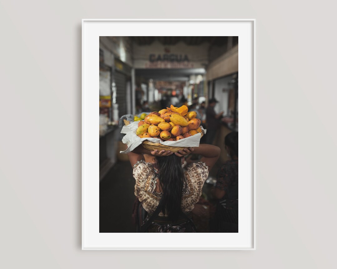 Mercado Central • Antigua, Guatemala • Giclée Fine Art Archival Print ...
