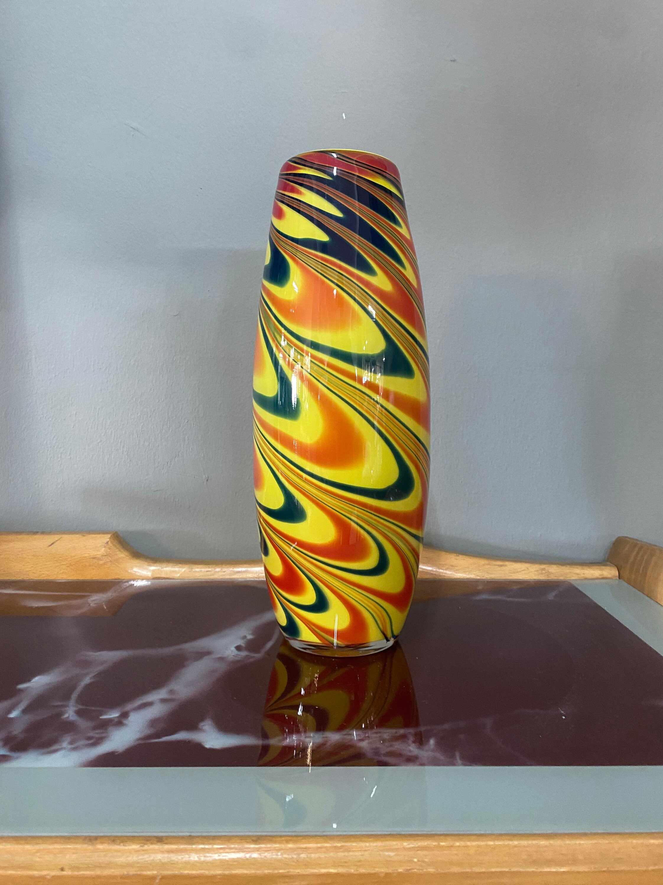 Murano Glass Vase - Etsy