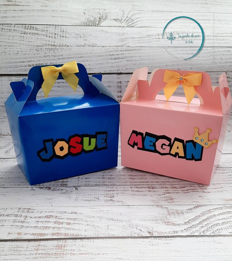 Super Mario Princess Peach Party Box - Etsy