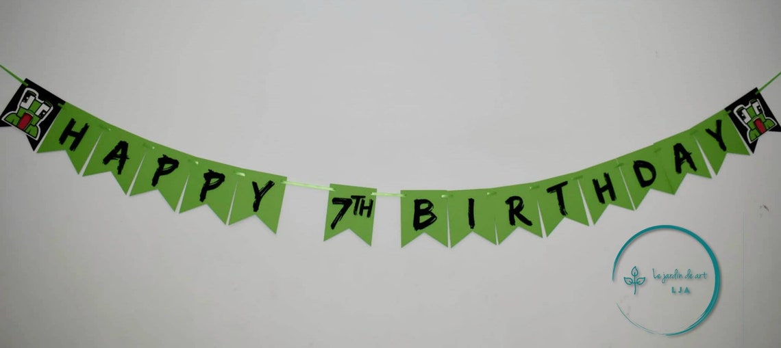 Unspeakable Birthday Banner/bunting. - Etsy