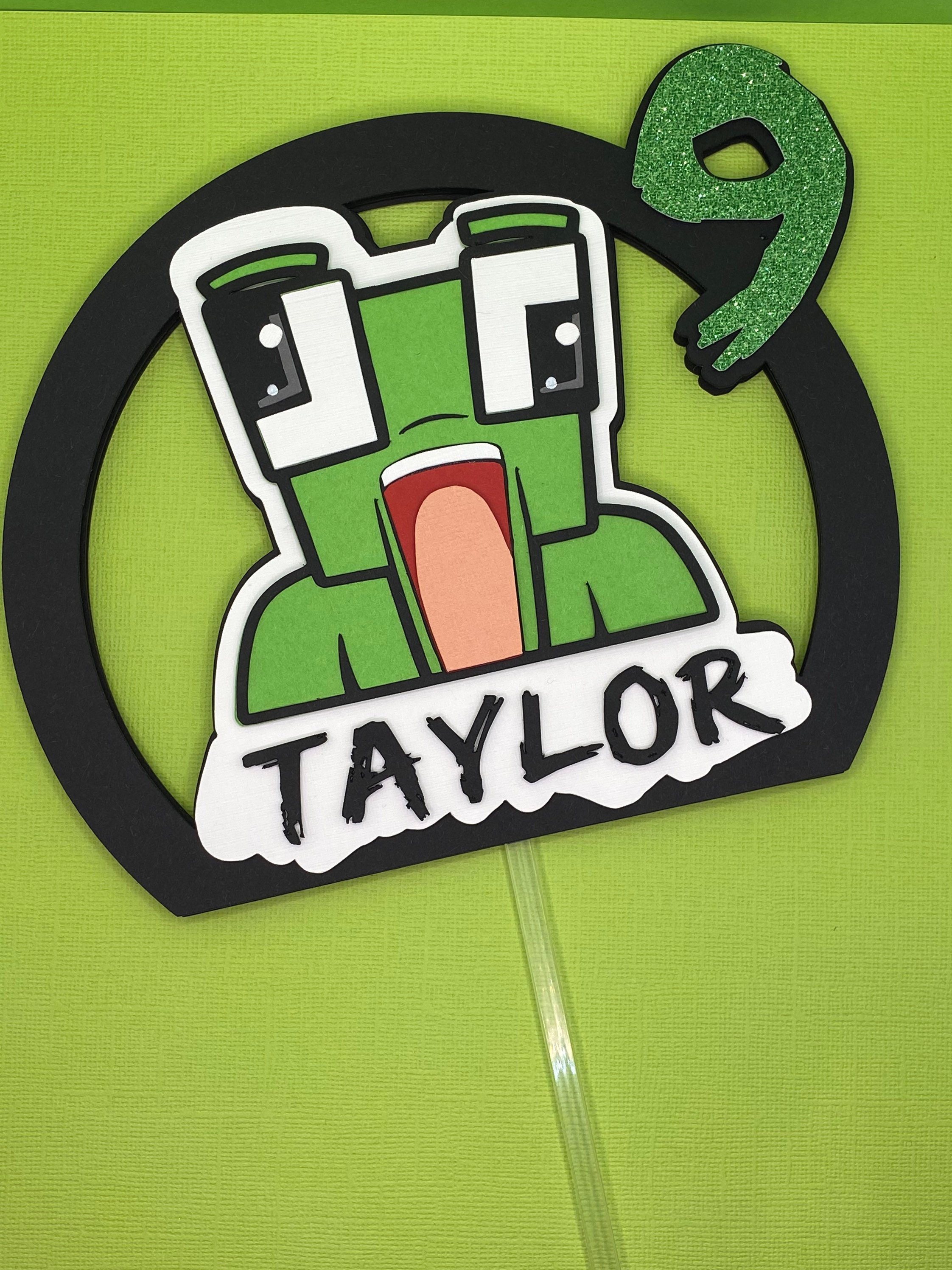 Personalised Unspeakable Cake Topper - Etsy Singapore