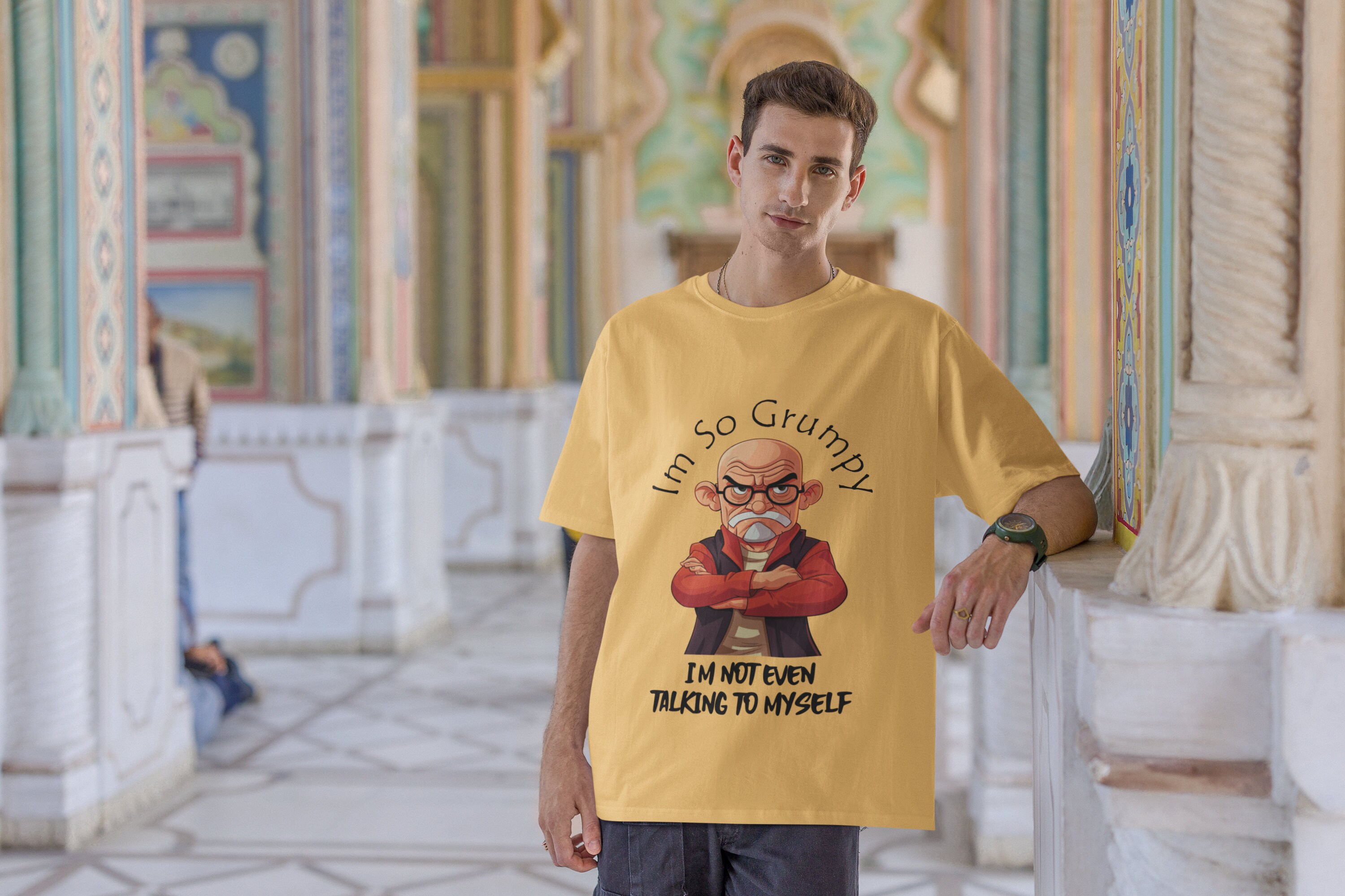 Mens I'm so Grumpy Novelty T-shirt, Dad Old Man Shirt, Father's Day ...