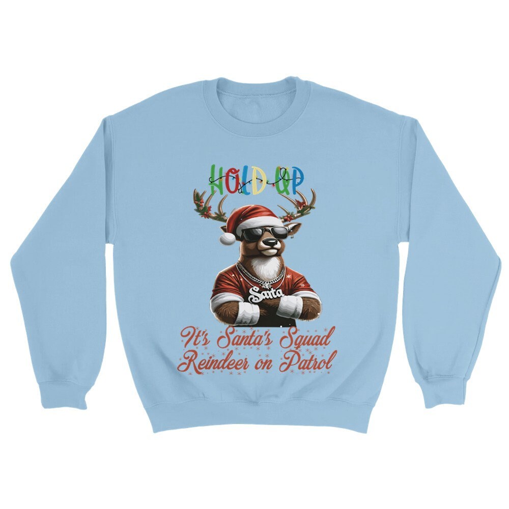 Santa Squad Security Team: Ultimate Reindeer Guard Christmas Unisex ...