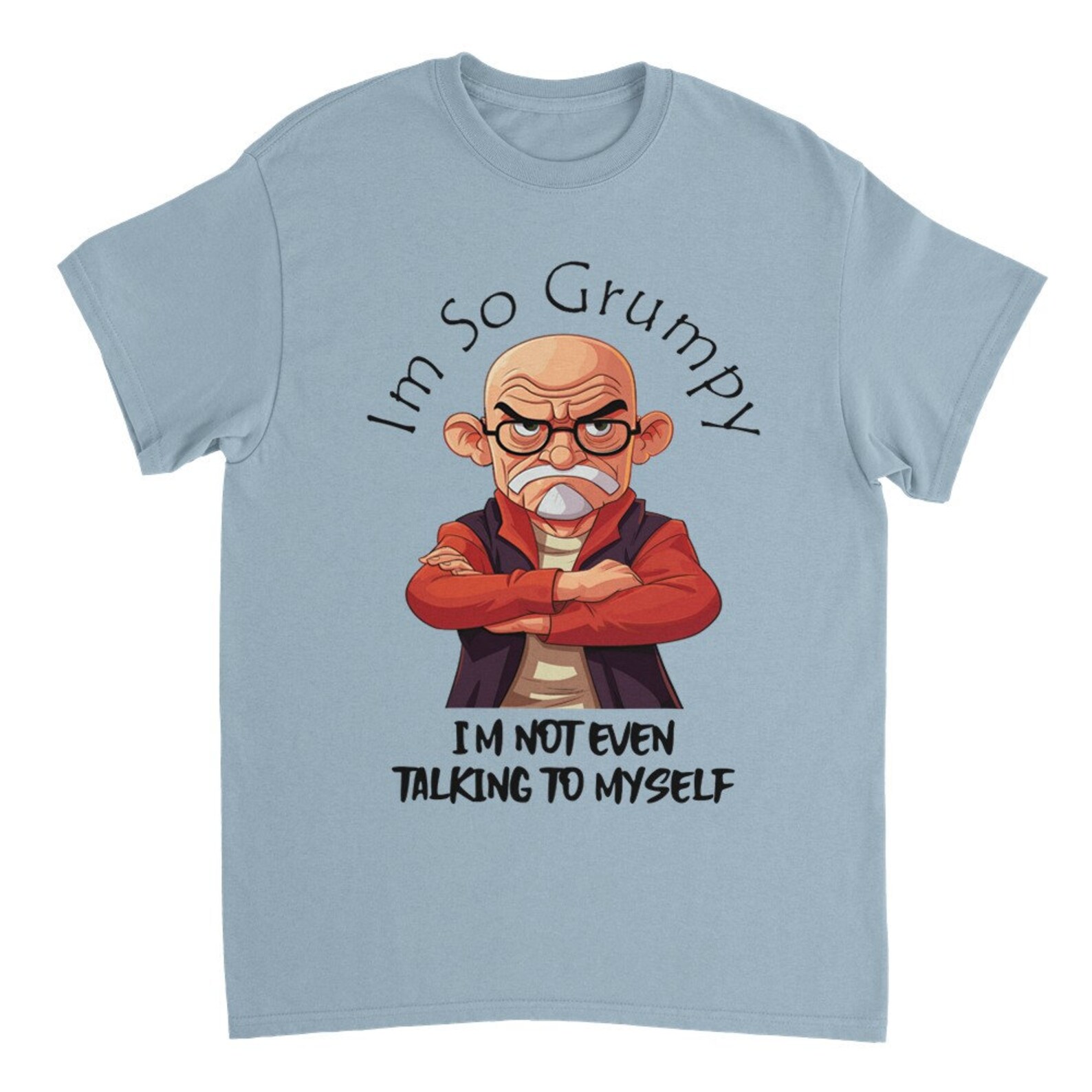 Mens I'm so Grumpy Novelty T-shirt, Dad Old Man Shirt, Father's Day ...