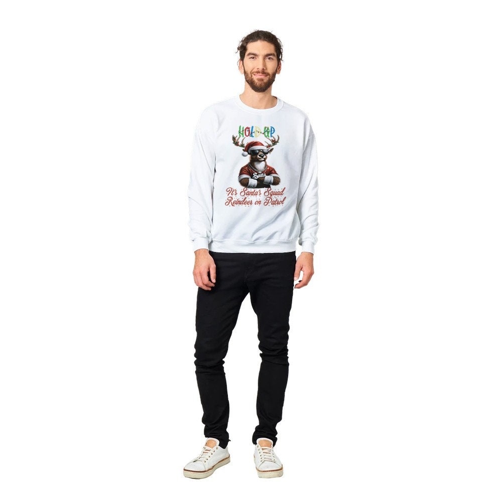 Santa Squad Security Team: Ultimate Reindeer Guard Christmas Unisex ...