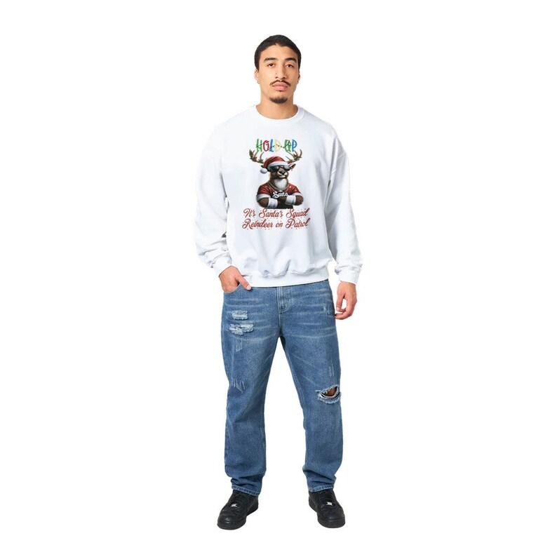 Santa Squad Security Team: Ultimate Reindeer Guard Christmas Unisex ...