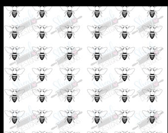 Bee Transfer Sheet - Etsy