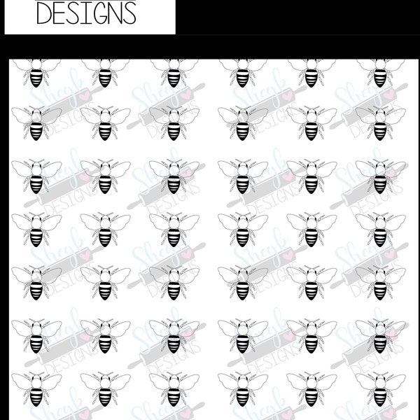 Bee Transfers - Etsy