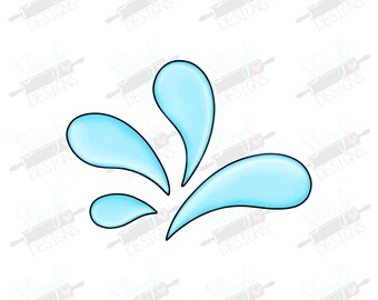 Water Squirt Gun 1 Cookie Cutter - Etsy