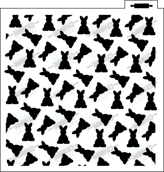 Jewelry & Beauty Craft Supplies & Tools Bunny Stencil #210 etna.com.pe