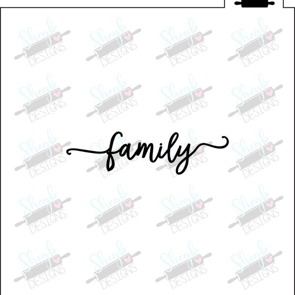 Family Stencils - Etsy