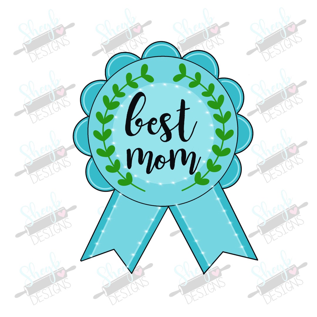 Best Mom Ribbon Cookie Cutter - Etsy UK