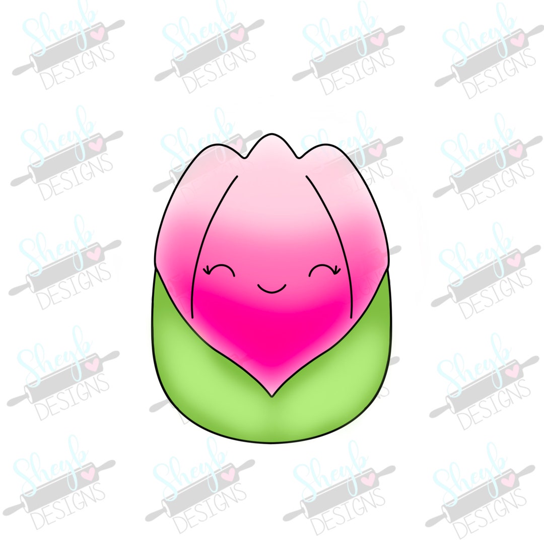 Tulip Squish Cookie Cutter - Etsy