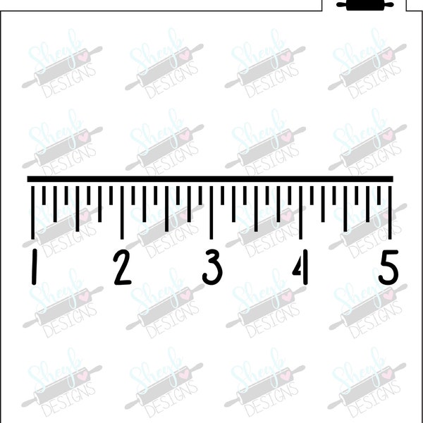 Ruler Stencil - Etsy