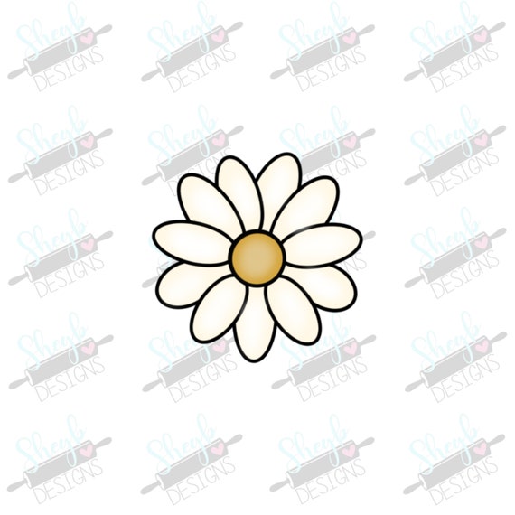 Basic Daisy Cookie Cutter - Etsy