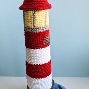 Lighthouse Pattern, Crochet Lighthouse Pdf, PDF Pattern, Beach Theme Pattern, Crochet Lighthouse ...