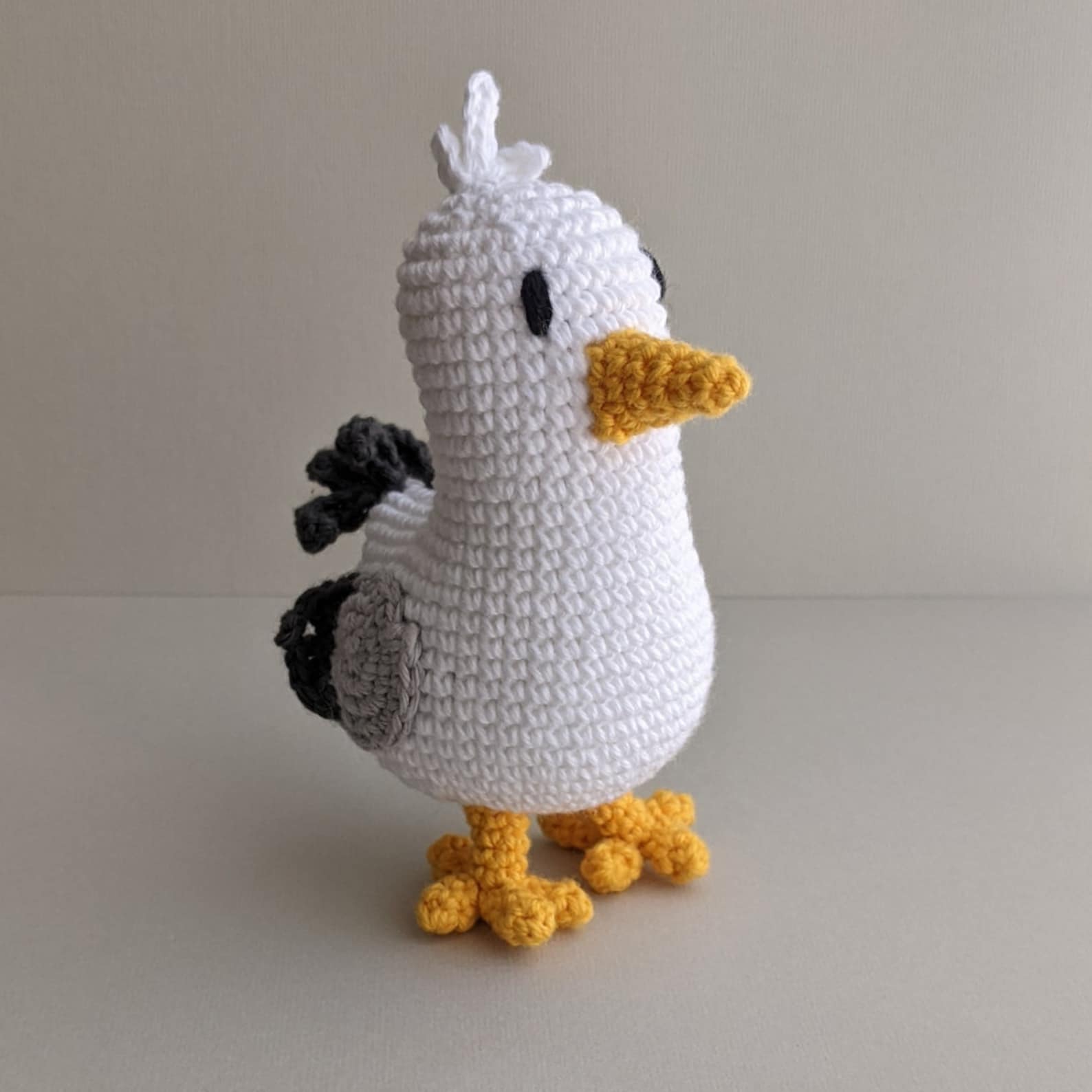 Seagull Pattern, Crochet Seagull Pdf, PDF Pattern, Beach Theme Pattern ...
