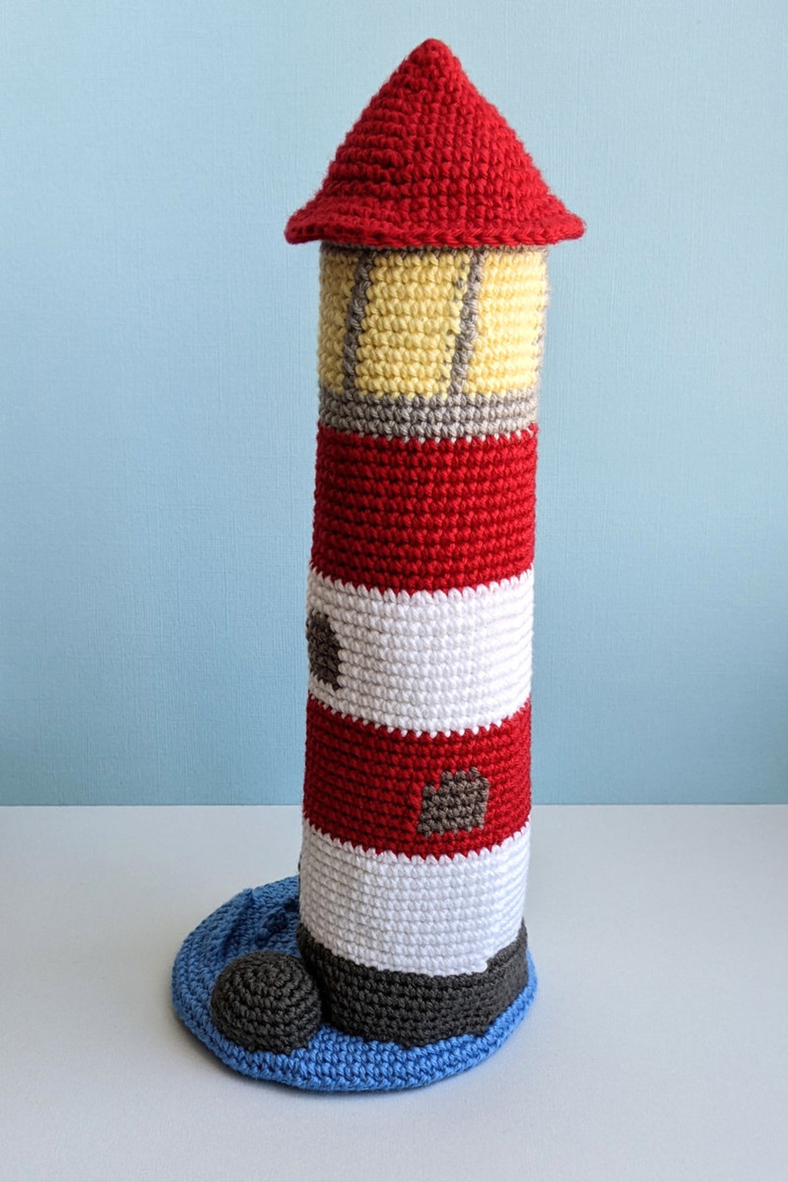 Crochet Lighthouse Pattern: Beach Theme Toy (PDF Pattern) - Etsy