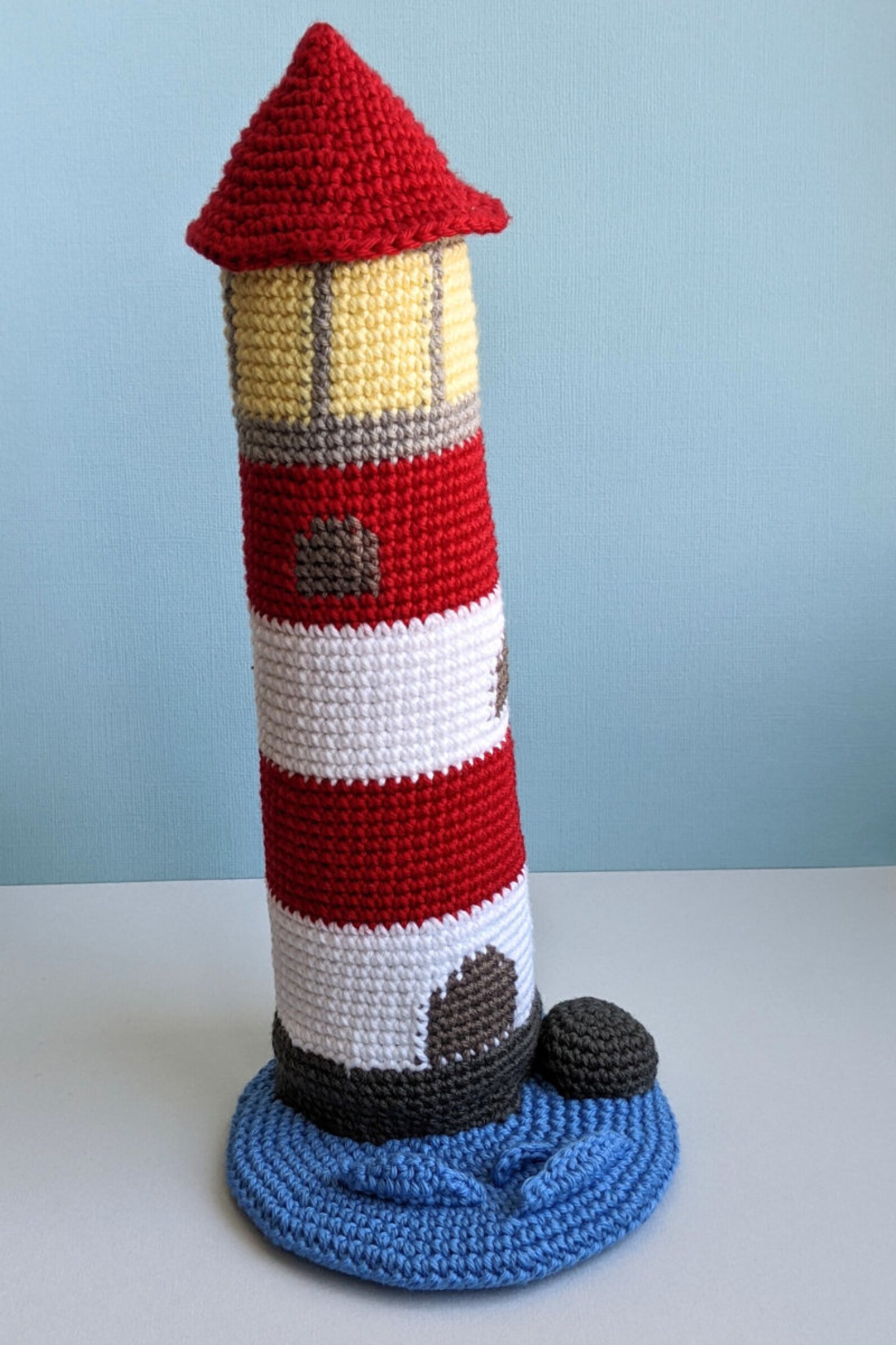 Crochet Lighthouse Pattern: Beach Theme Toy (PDF Pattern) - Etsy