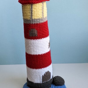 Lighthouse Pattern, Crochet Lighthouse Pdf, PDF Pattern, Beach Theme ...