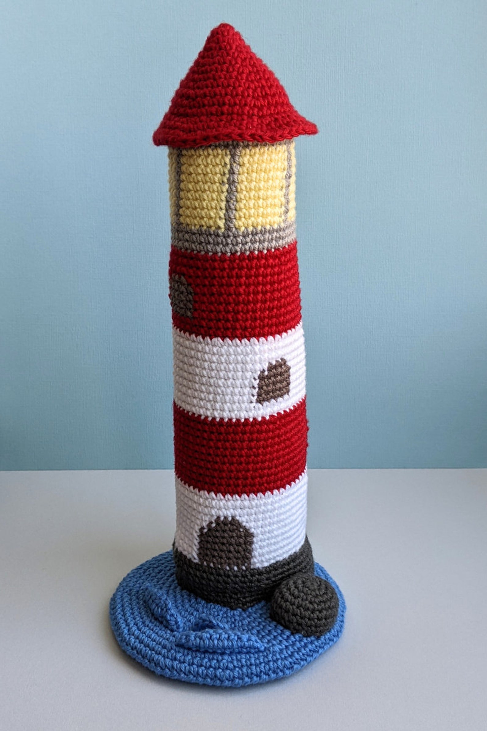 Crochet Lighthouse Pattern: Beach Theme Toy (PDF Pattern) - Etsy