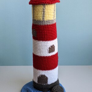 Lighthouse Pattern, Crochet Lighthouse Pdf, PDF Pattern, Beach Theme ...