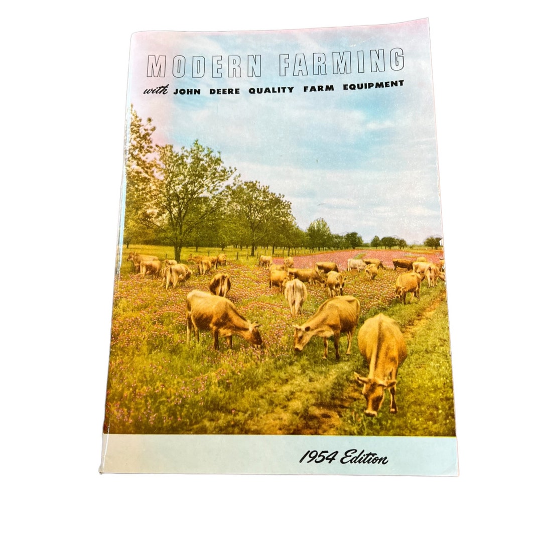 Vintage John Deere Modern Farming 1954 Edition Buyers Guide - Etsy