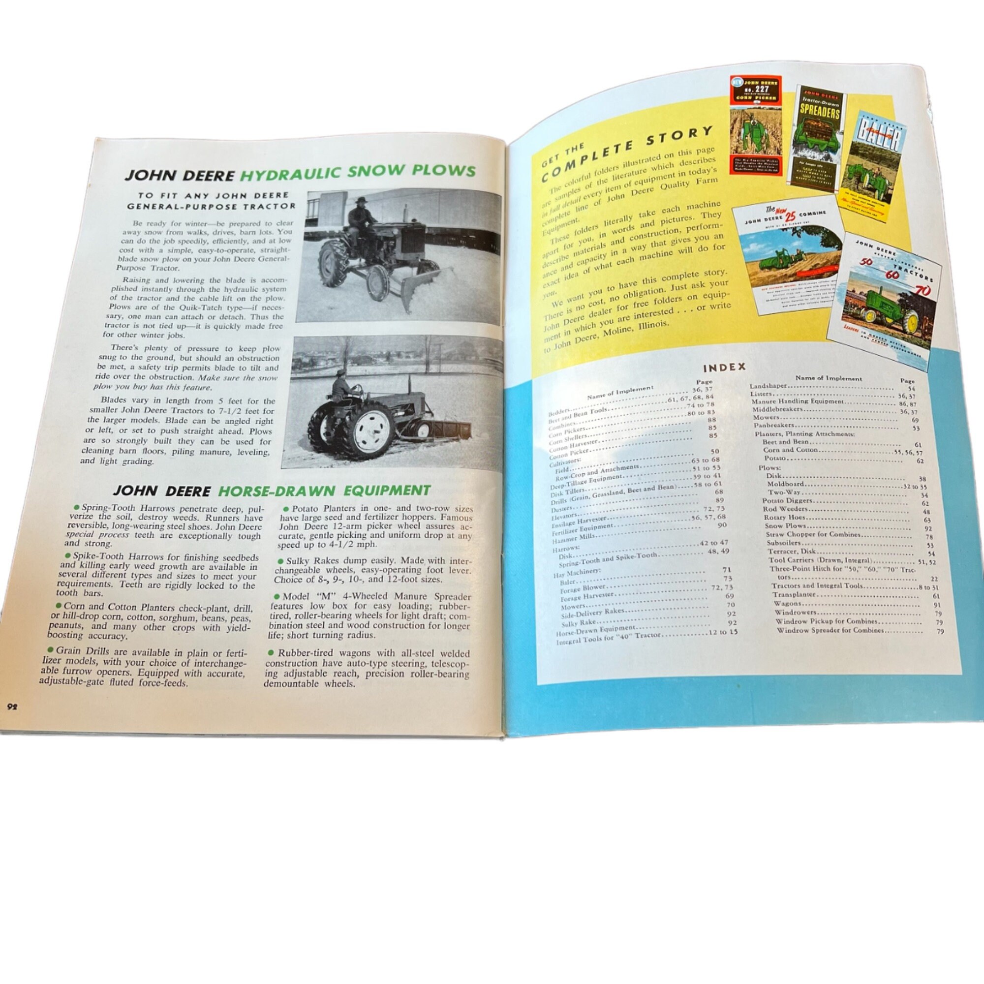 Vintage John Deere Modern Farming 1954 Edition Buyers Guide - Etsy