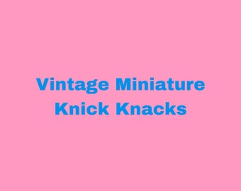 Vintage Knick Knacks - Etsy