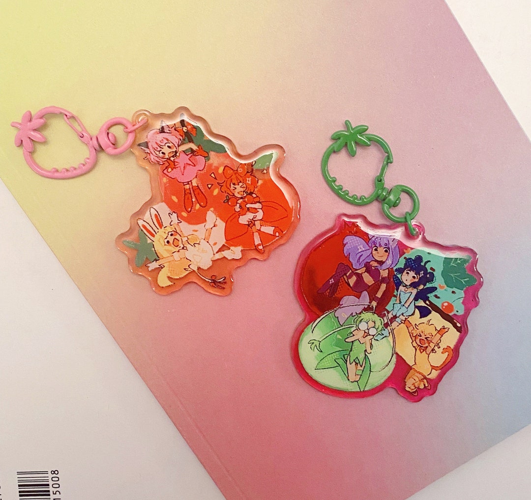 Tokyo Mew Mew Group Acrylic Keychains - Etsy