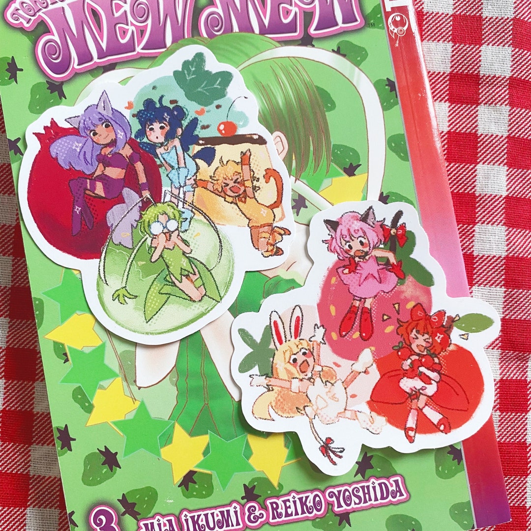 Tokyo Mew Mew Magical Girl Stickers - Etsy