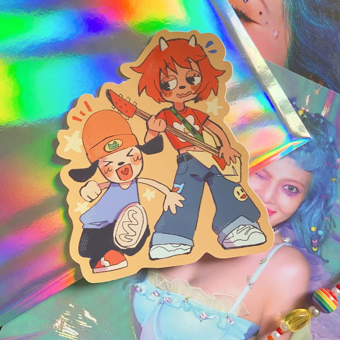 Parappa the Rapper Um Jammer Lammy Playstation Sticker - Etsy