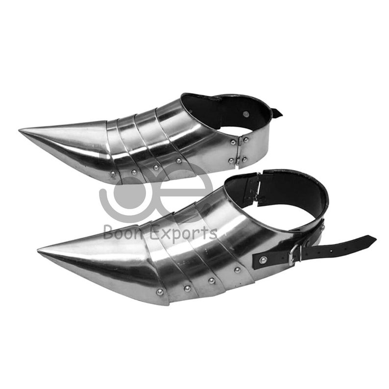 Medieval Sabaton Knight Costume Armor Shoes Pair Mild Steel | Etsy