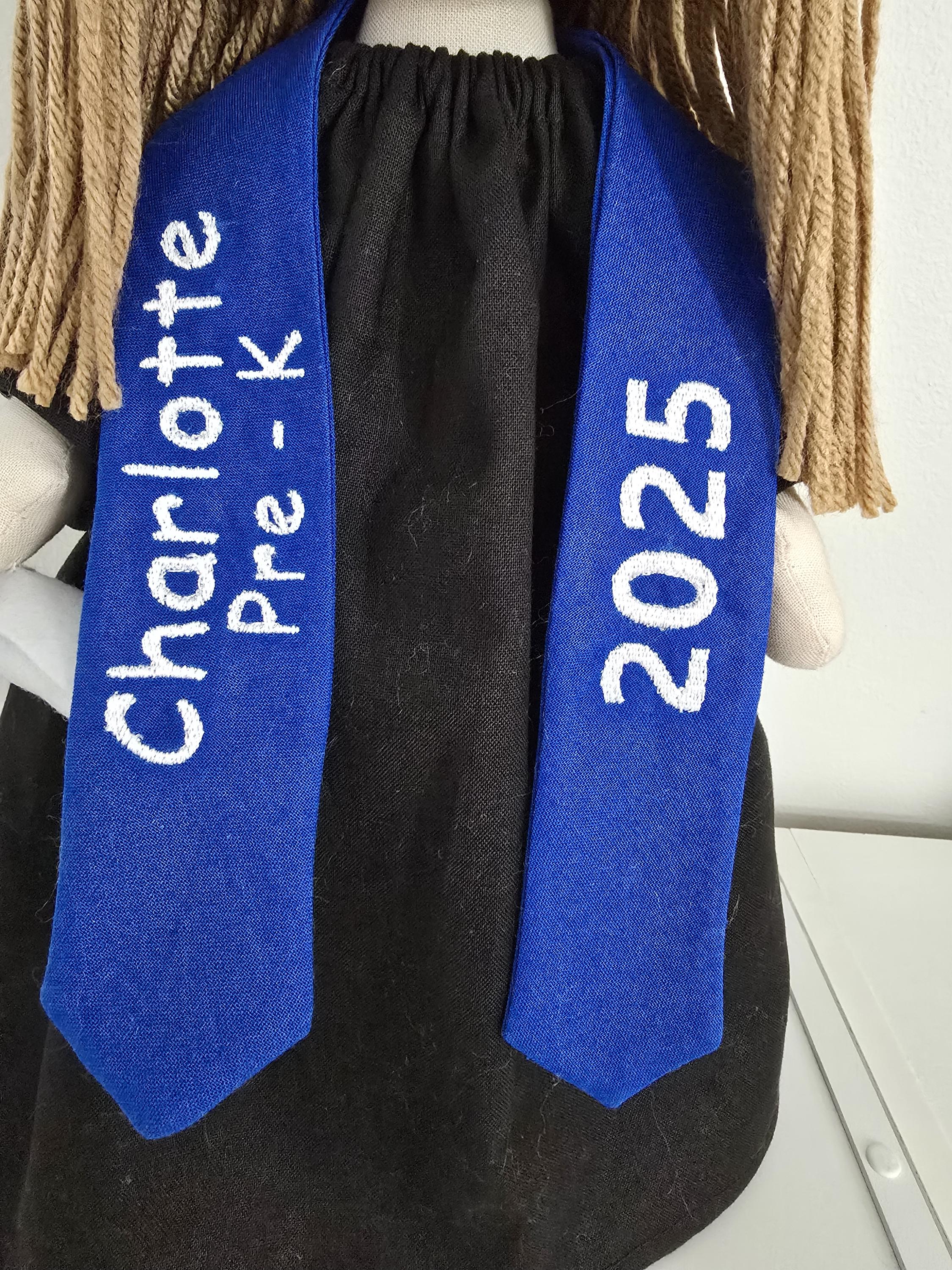 Custom Girls Graduation Dolls,graduation Gifts, Gifts for Grads,prek ...