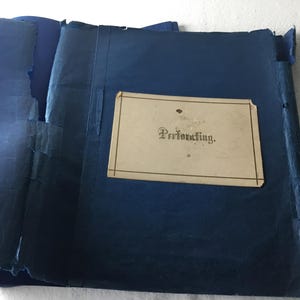 Antique Paper Perforation, Perforated Paper Book, Friedrich Froebel ...