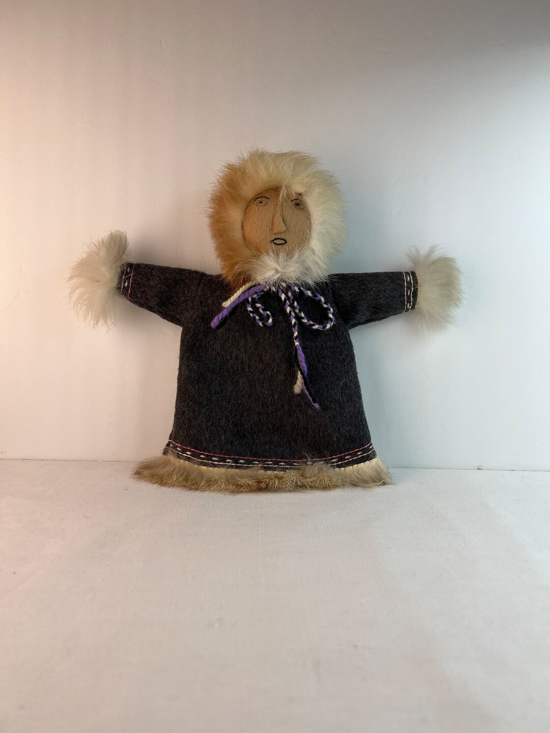 Vintage Inuit Art, Vintage Inuit Puppet, Inuit Costume, Vintage Puppets ...