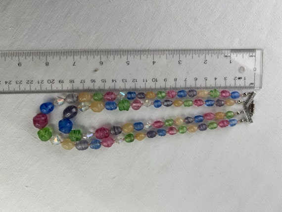 Graduated Double Strand Hand-rolled Glass Bead Neckla… - Gem
