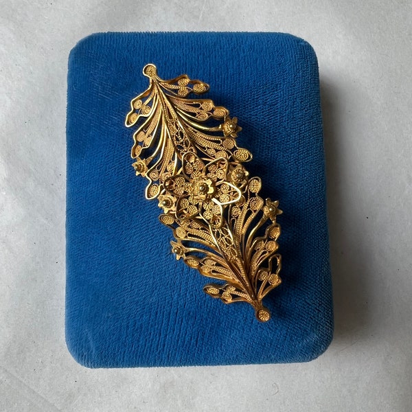 Gold Brooches - Etsy