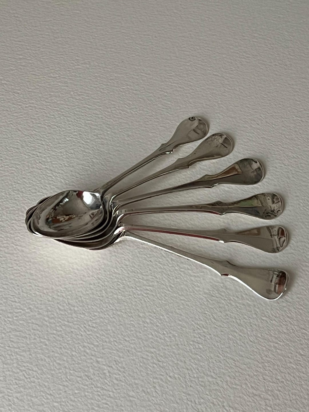 18th Century Scottish Benjamin Tait Sterling Demitasse/teaspoons - Etsy