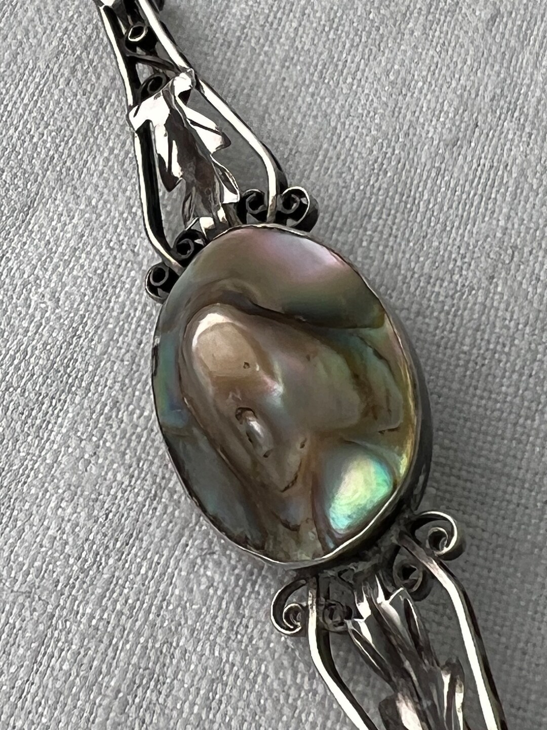 Antique Sterling Blister Pearl Bar Brooch, Edwardian Bar Brooch ...