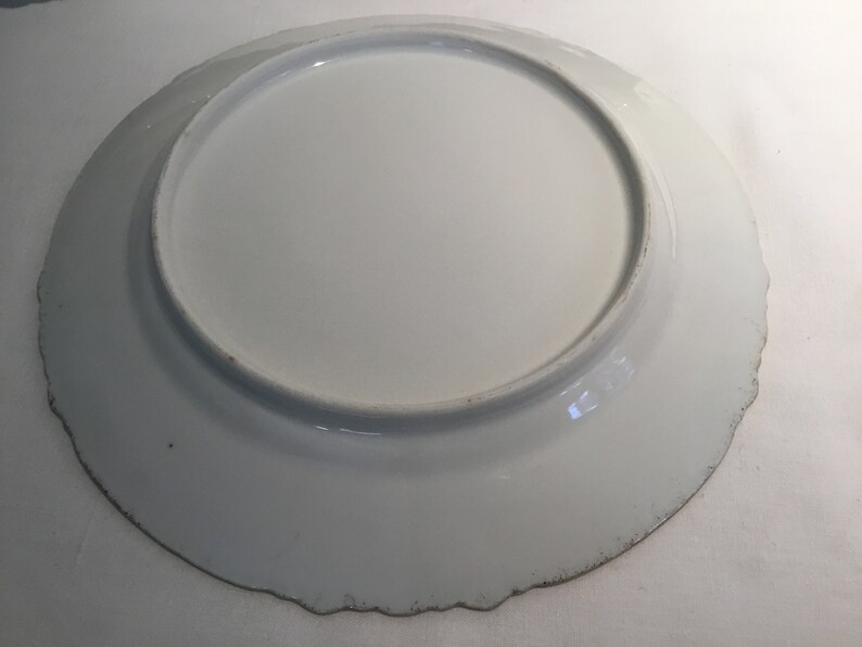 Antique Porcelain Hand Painted Fish Service Plates Set of 12 - Etsy