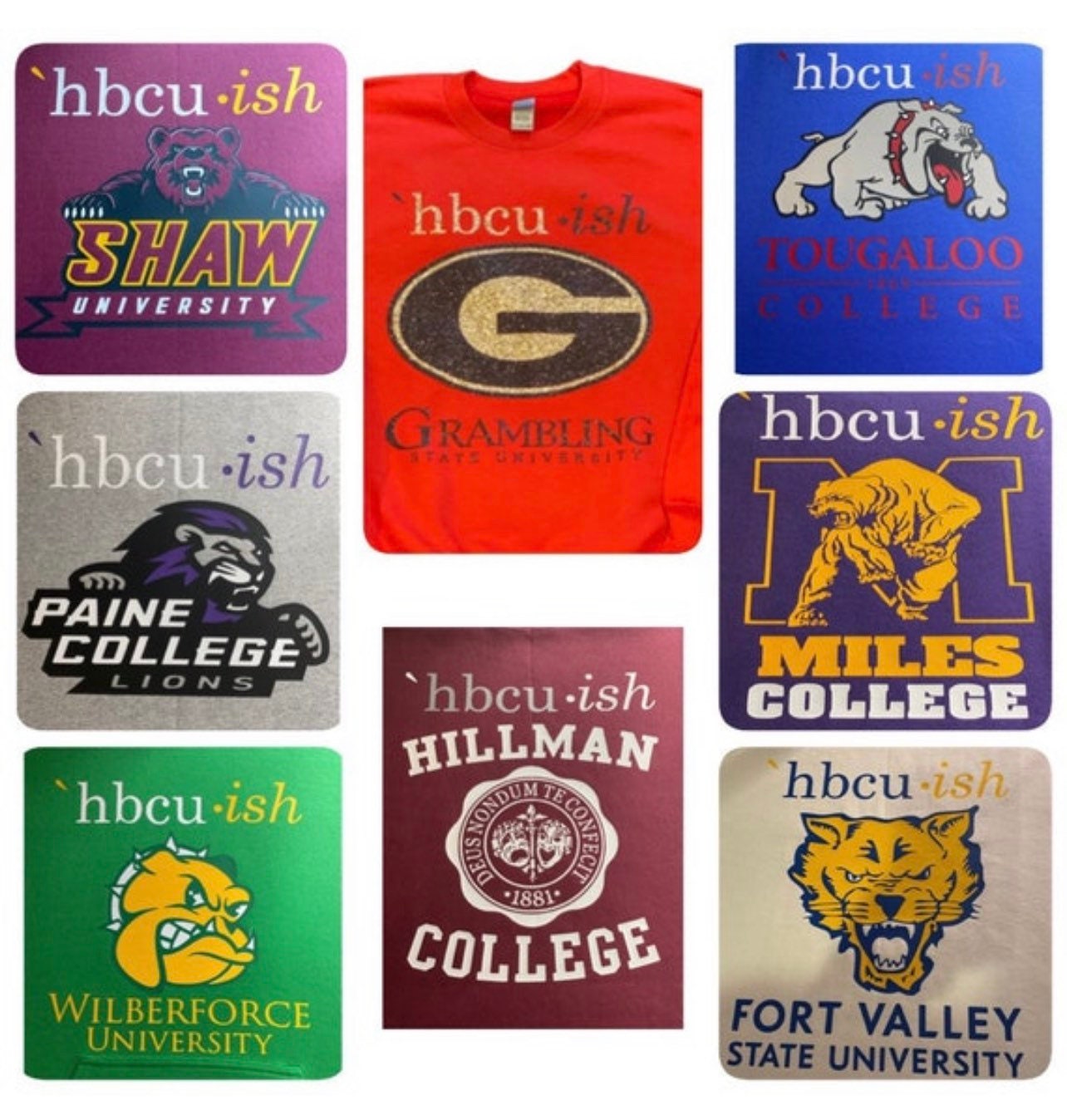 Historically Black College & University Hoodie Sweatshirt Hbcu-ish - Etsy
