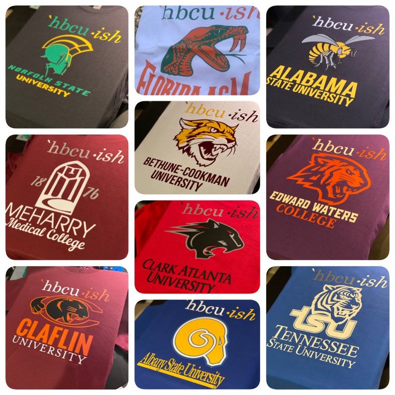 Historically Black College and University Unisex Shirts. Hbcu-ish - Etsy