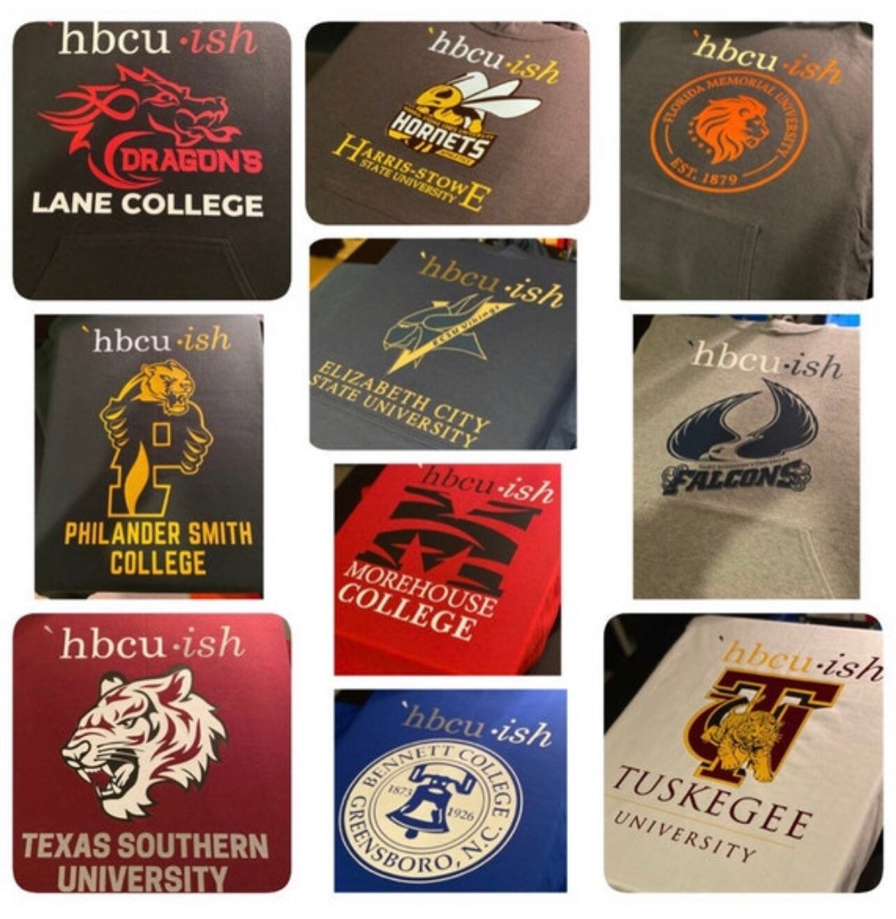 Historically Black College & University Hoodie Sweatshirt Hbcu-ish - Etsy