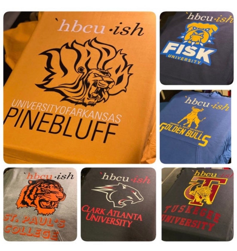 Historically Black College & University Hoodie Sweatshirt Hbcu-ish - Etsy